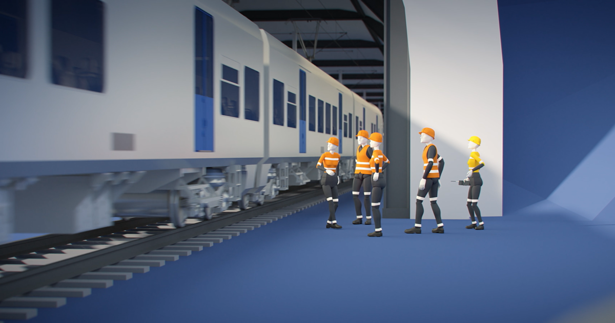 safety, message, digital, animation, track, worker | ONRSR